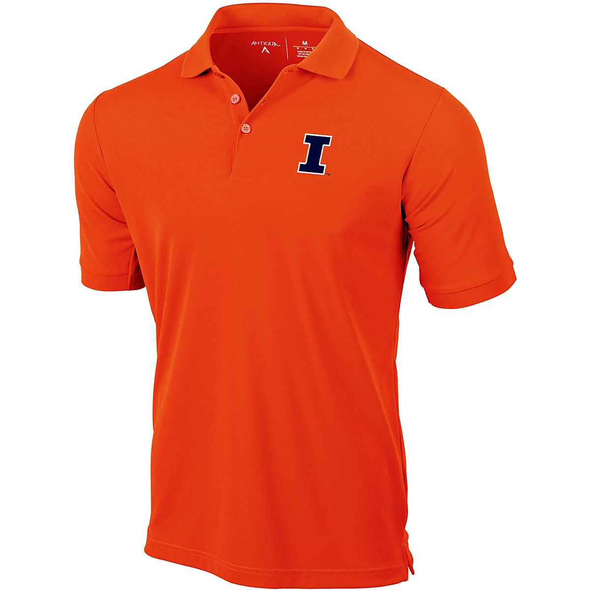 Antigua Men's University of Illinois Legacy Pique Polo Shirt | Academy