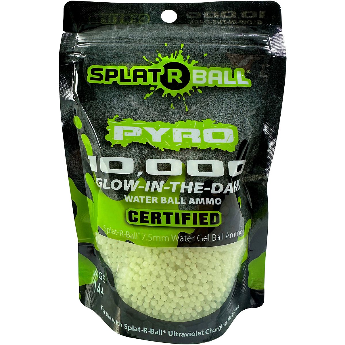 SplatRBall Pyro Glow-in-the-Dark Ammunition | Academy