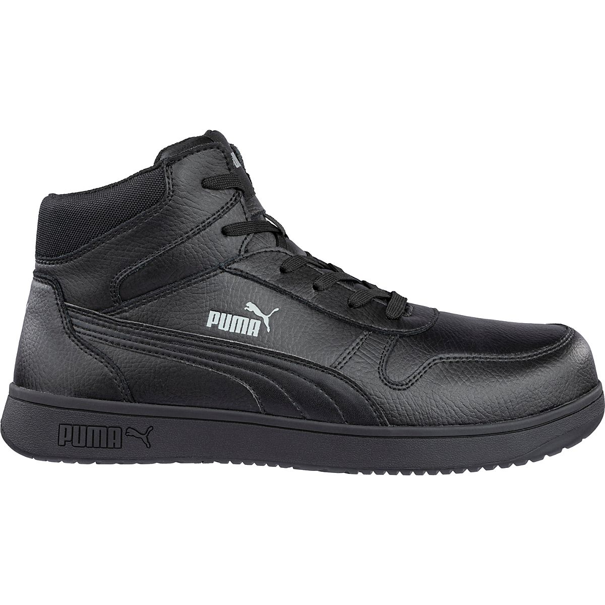 PUMA Men's Safety Frontcourt Mid Leather EH Shoes | Academy