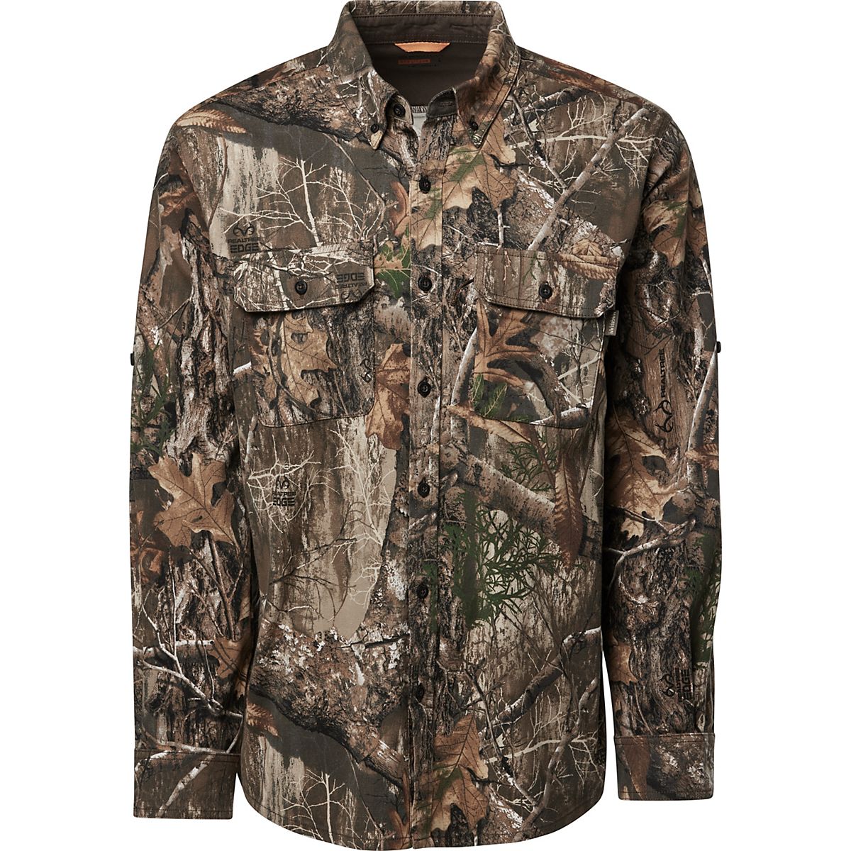 Magellan Outdoors Hunt Gear Men's Stonewell Long Sleeve Twill Shirt ...