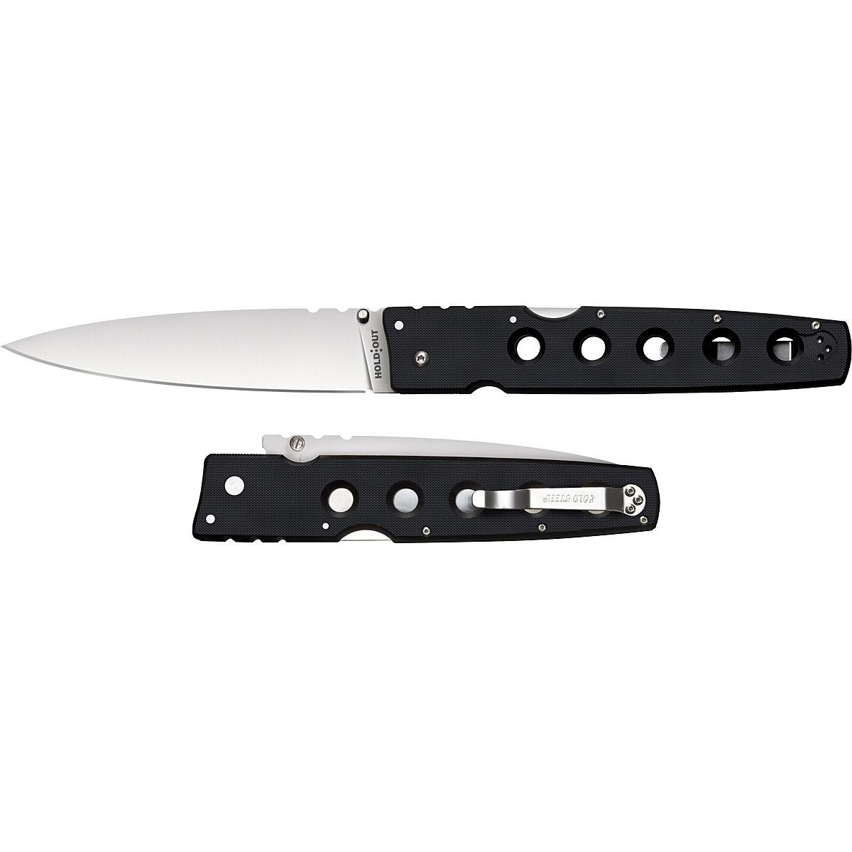 Cold Steel Hold Out 6 in Plain Edge Folding Knife | Academy