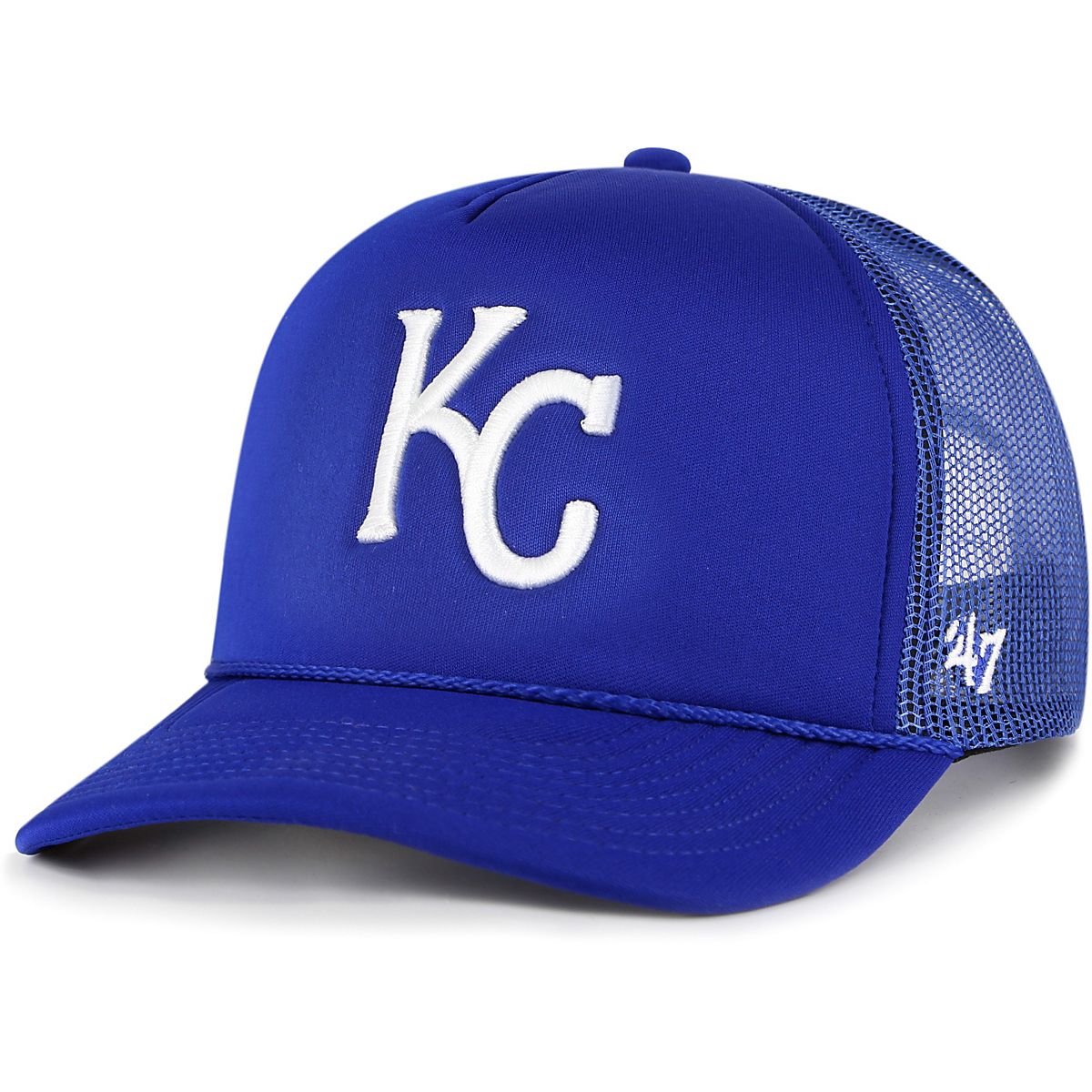 '47 Men's Kansas City Royals Foam Front Mesh Trucker Cap | Academy
