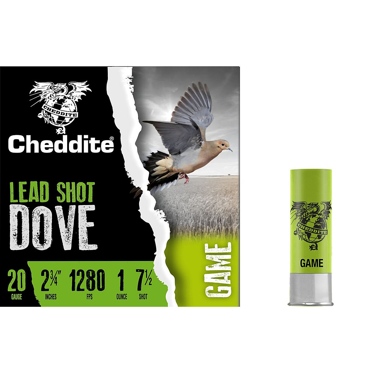 Cheddite Dove and Quail 20 Gauge Shotshells 25-Round | Academy