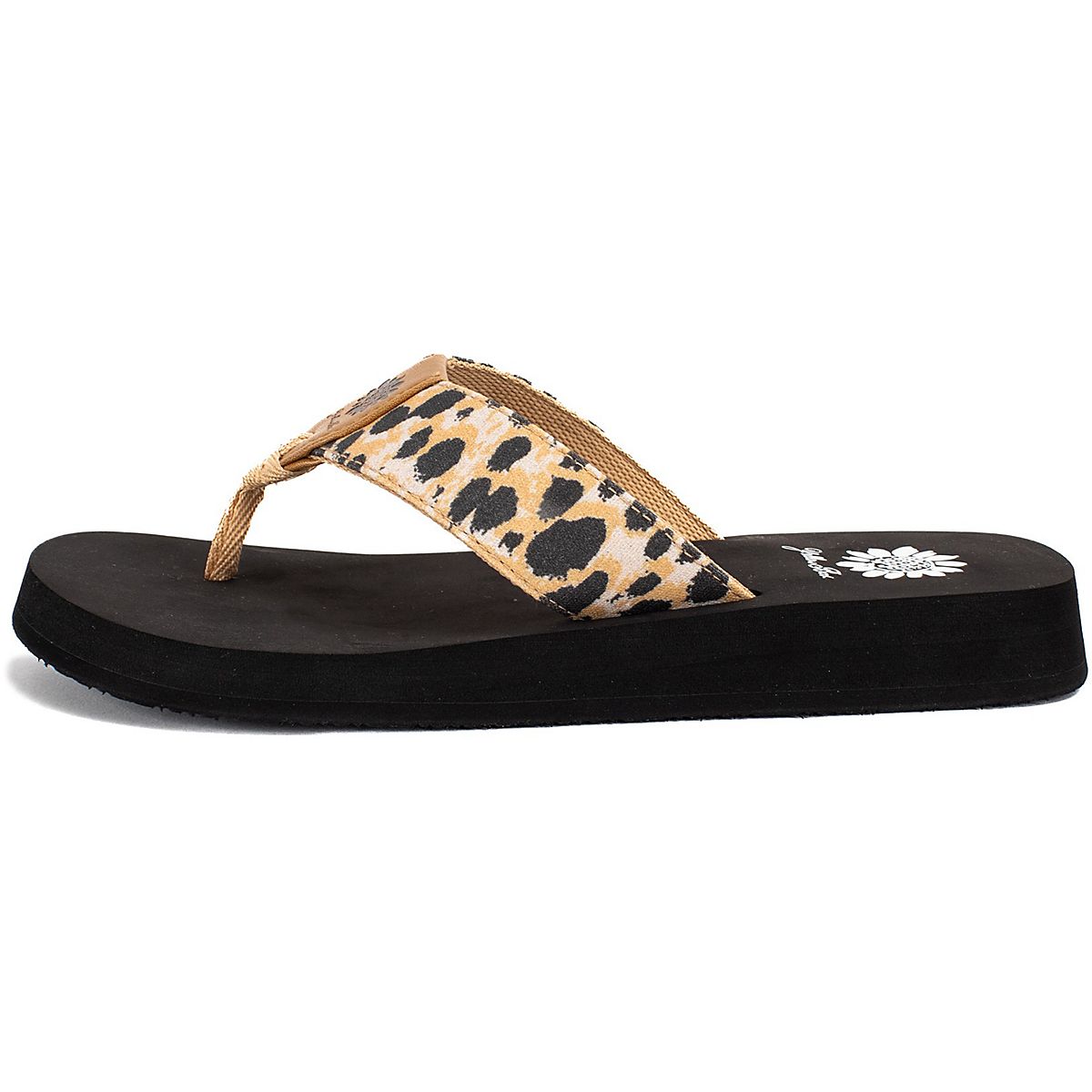 Yellow Box Women's Finwick Cheetah Flip Flops | Academy