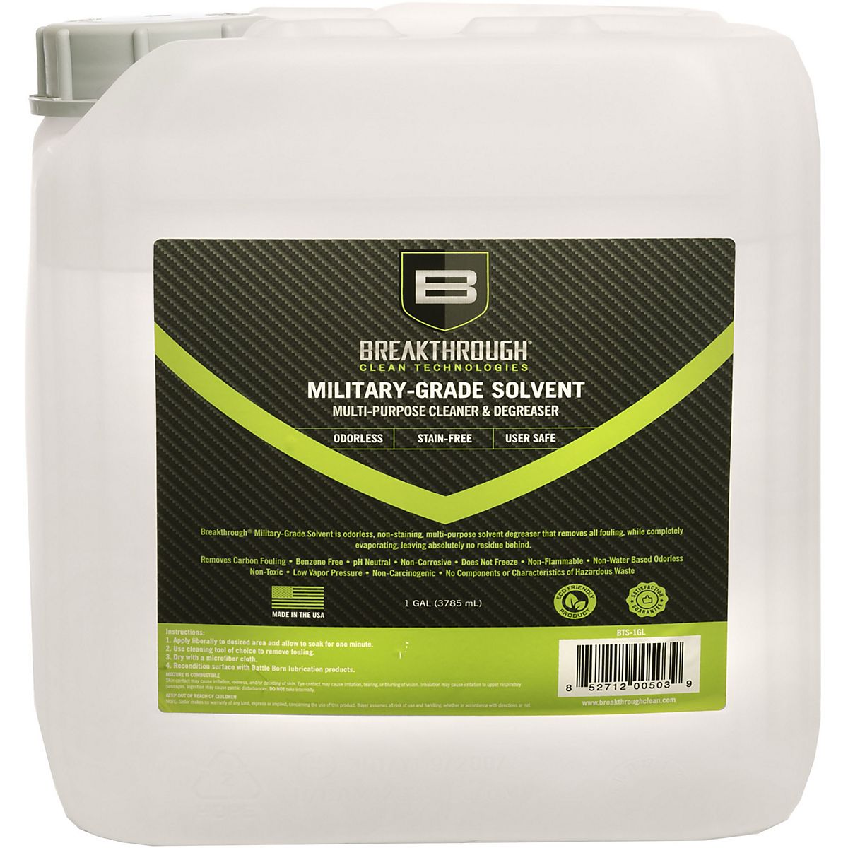 Breakthrough Clean Technologies Military-Grade Solvent 1 gal Jug | Academy