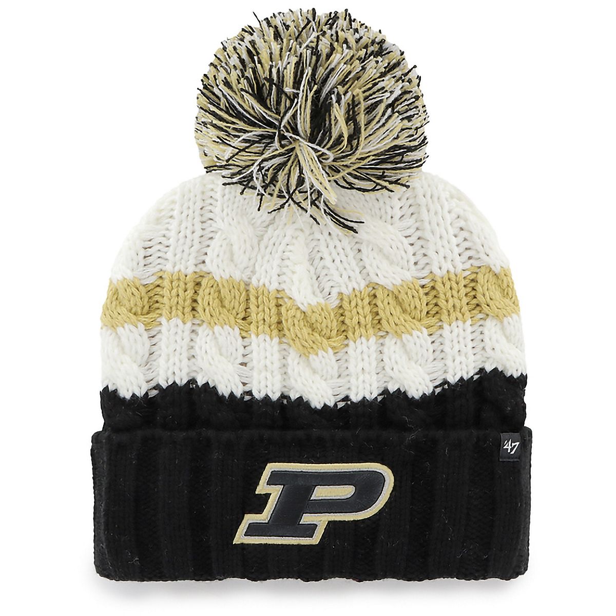 '47 Women's Purdue University Ashfield Cuff Knit Beanie | Academy