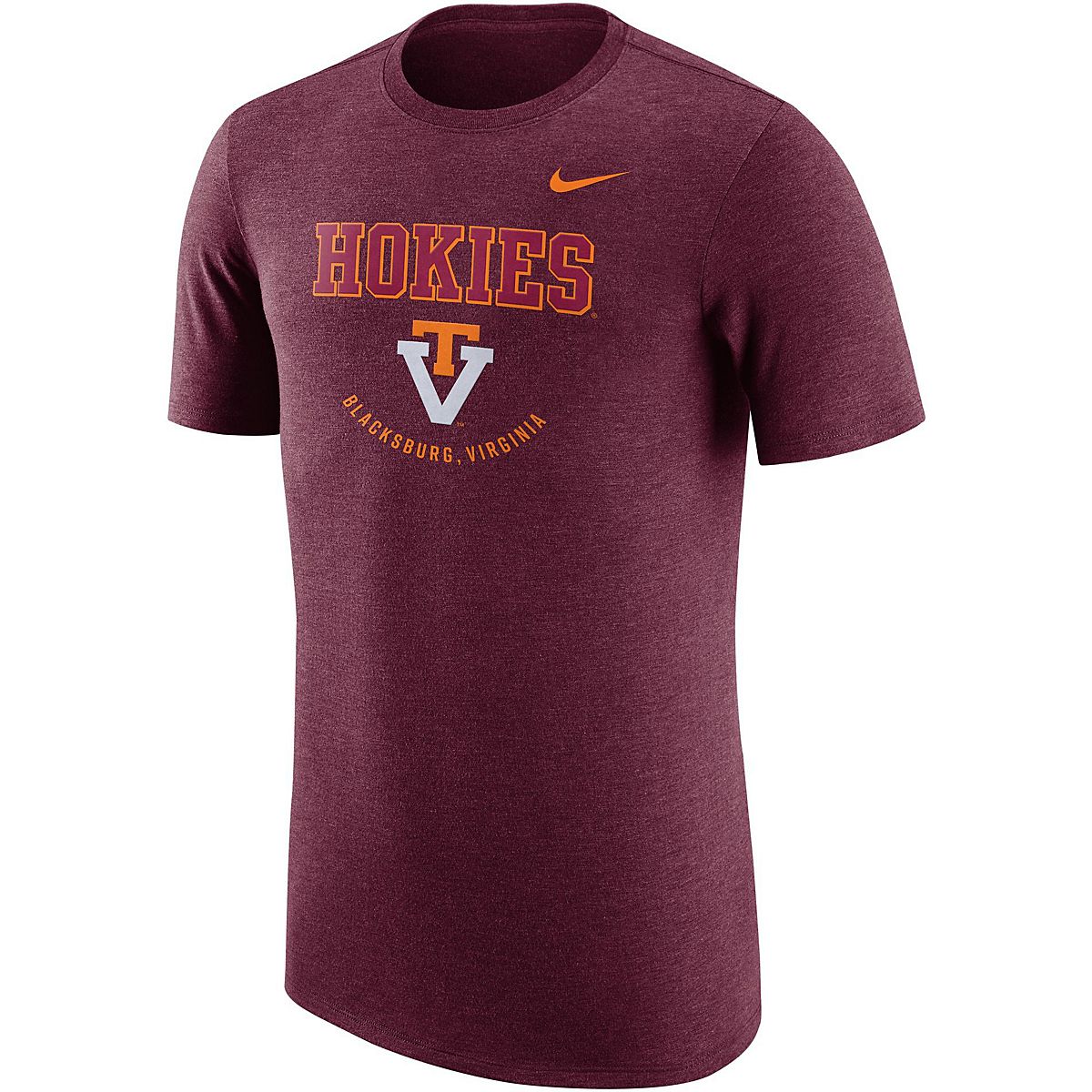 Nike Men's Virginia Tech TriBlend Short Sleeve T-shirt | Academy