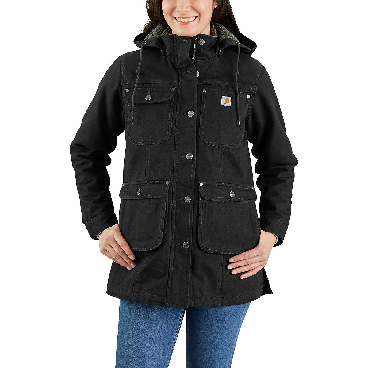 Carhartt Women's Washed Duck Loose Fit Coat | Academy