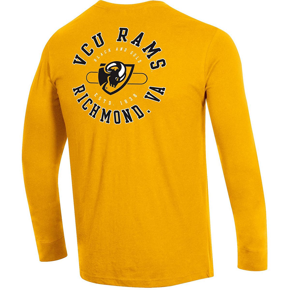 Champion Men's Virginia Commonwealth University Circle Long Sleeve T ...