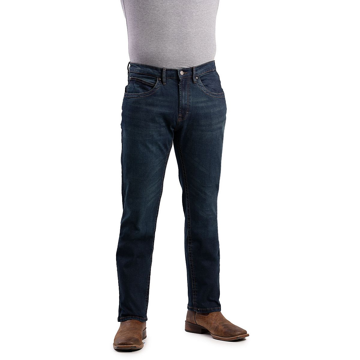 Berne Men's Highland Flex Relaxed Fit Straight Leg Jeans | Academy