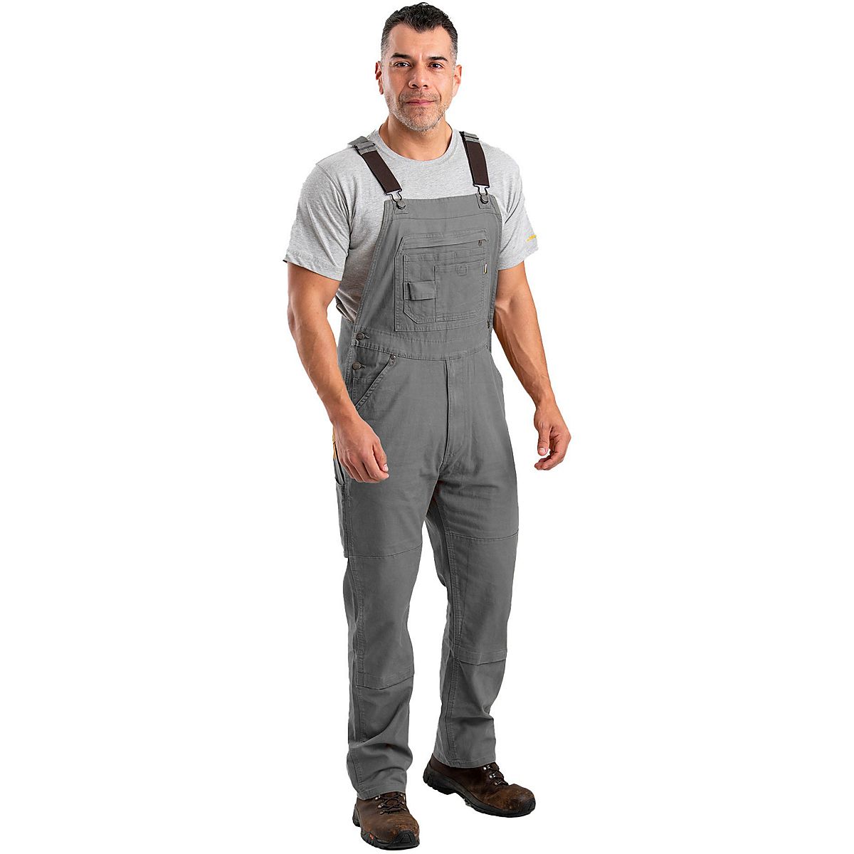 Berne Men's Highland Flex Unlined Duck Bib Overall | Academy