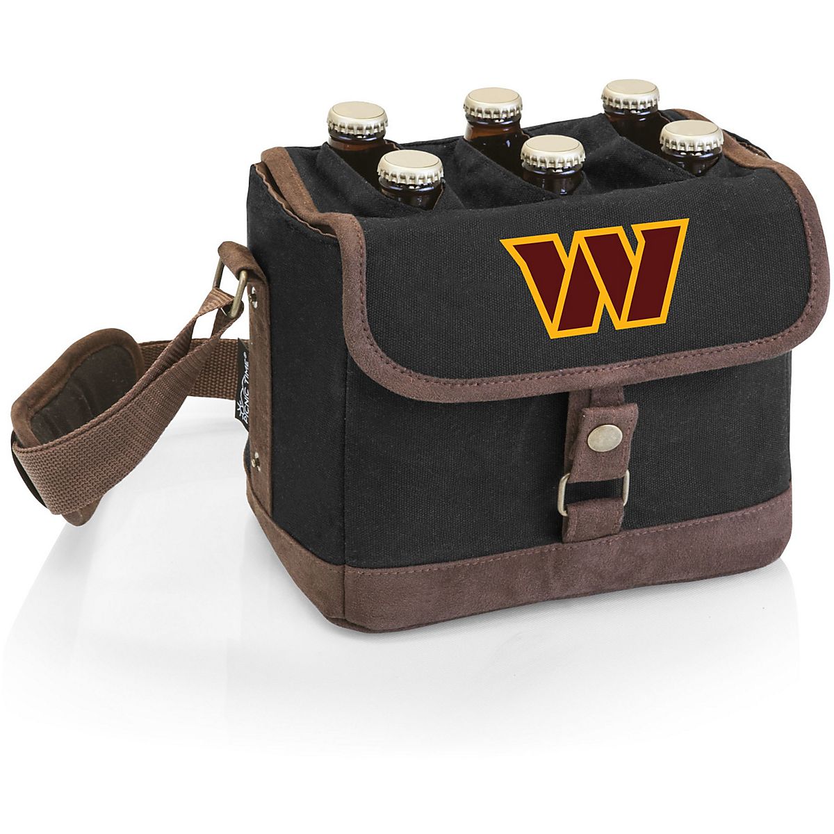 Picnic Time Washington Commanders Beer Caddy Cooler Tote with Opener ...