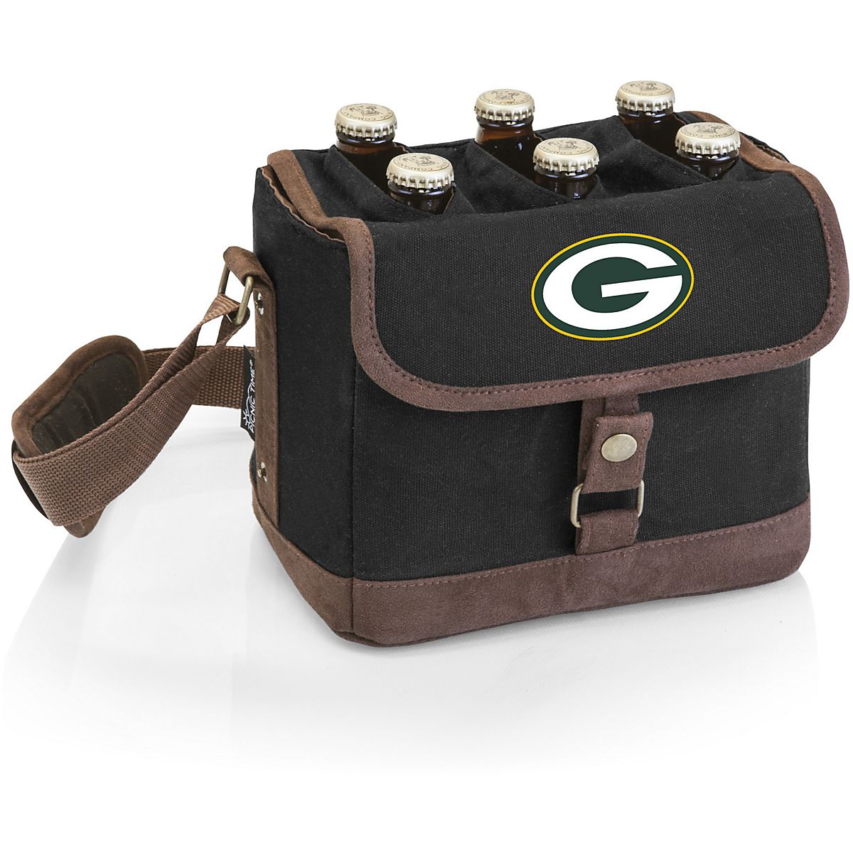 Picnic Time Green Bay Packers Beer Caddy Cooler Tote with Opener | Academy