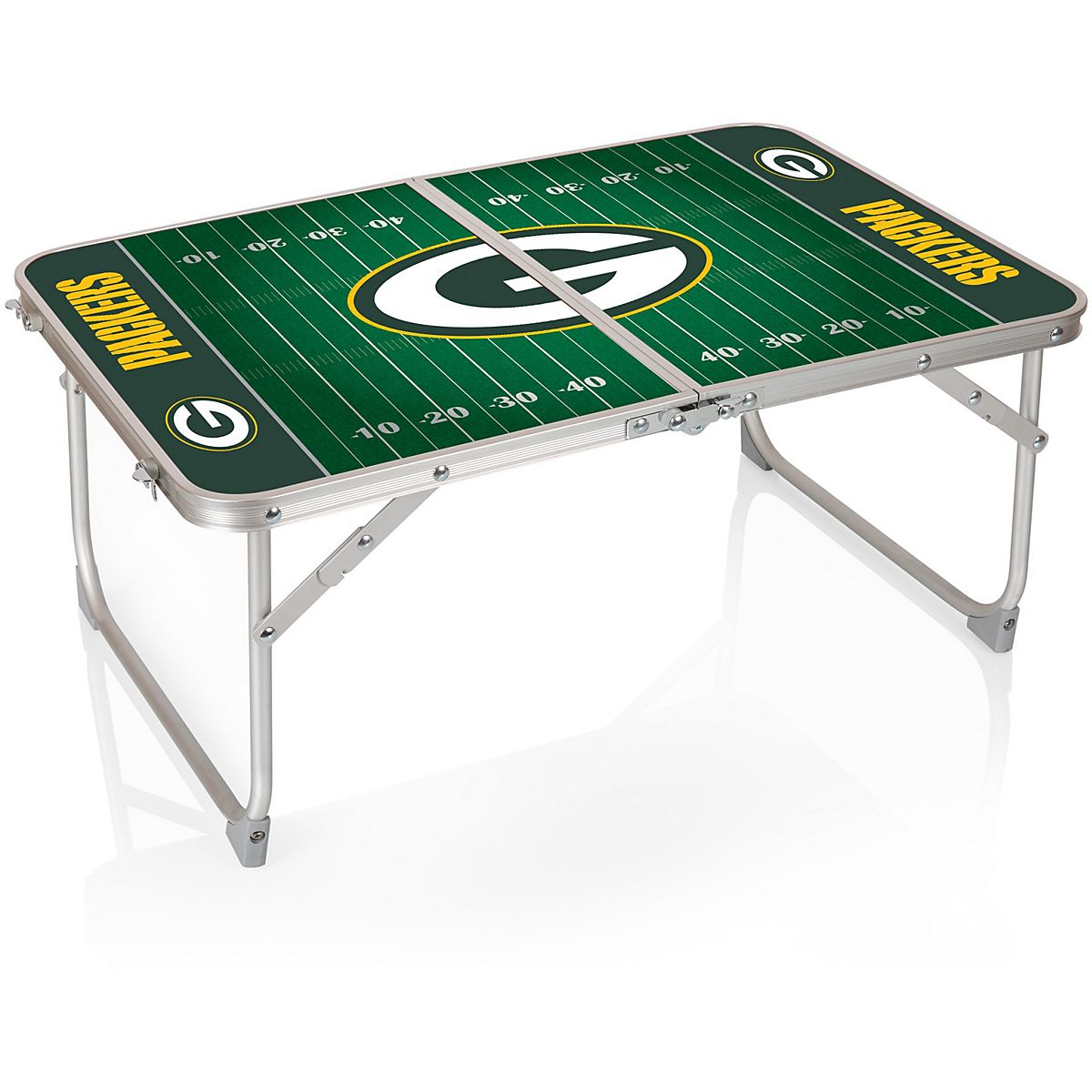 Picnic Time Green Bay Packers Mini Portable Folding Table | Academy