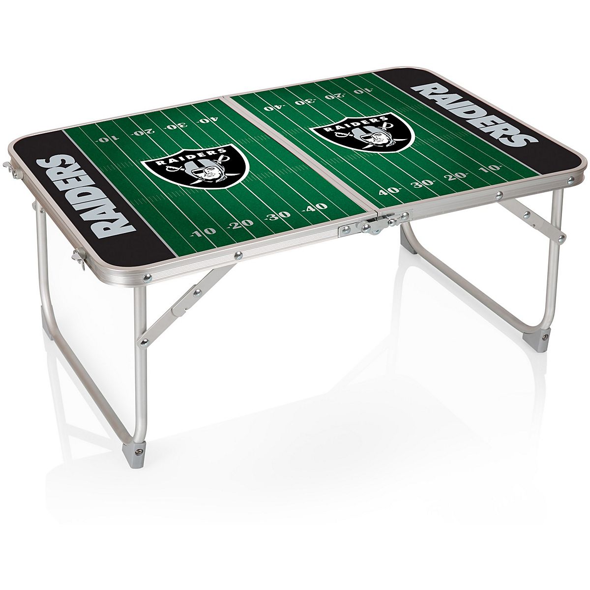 Picnic Time Oakland Raiders Mini Portable Folding Table | Academy