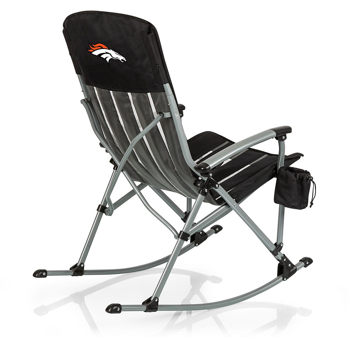 Picnic Time Denver Broncos Outdoor Rocking Camp Chair | Academy