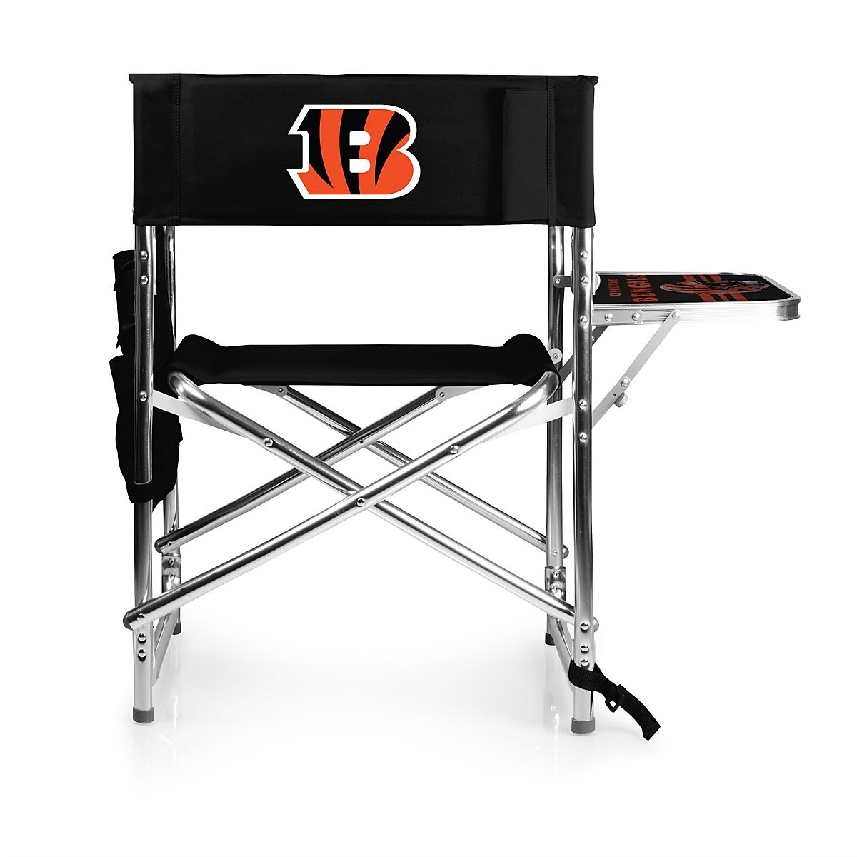 Picnic Time Cincinnati Bengals Sports Chair with Side Table | Academy