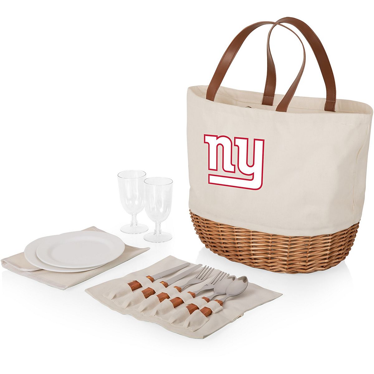 Picnic Time New York Giants Promenade Picnic Basket Set | Academy