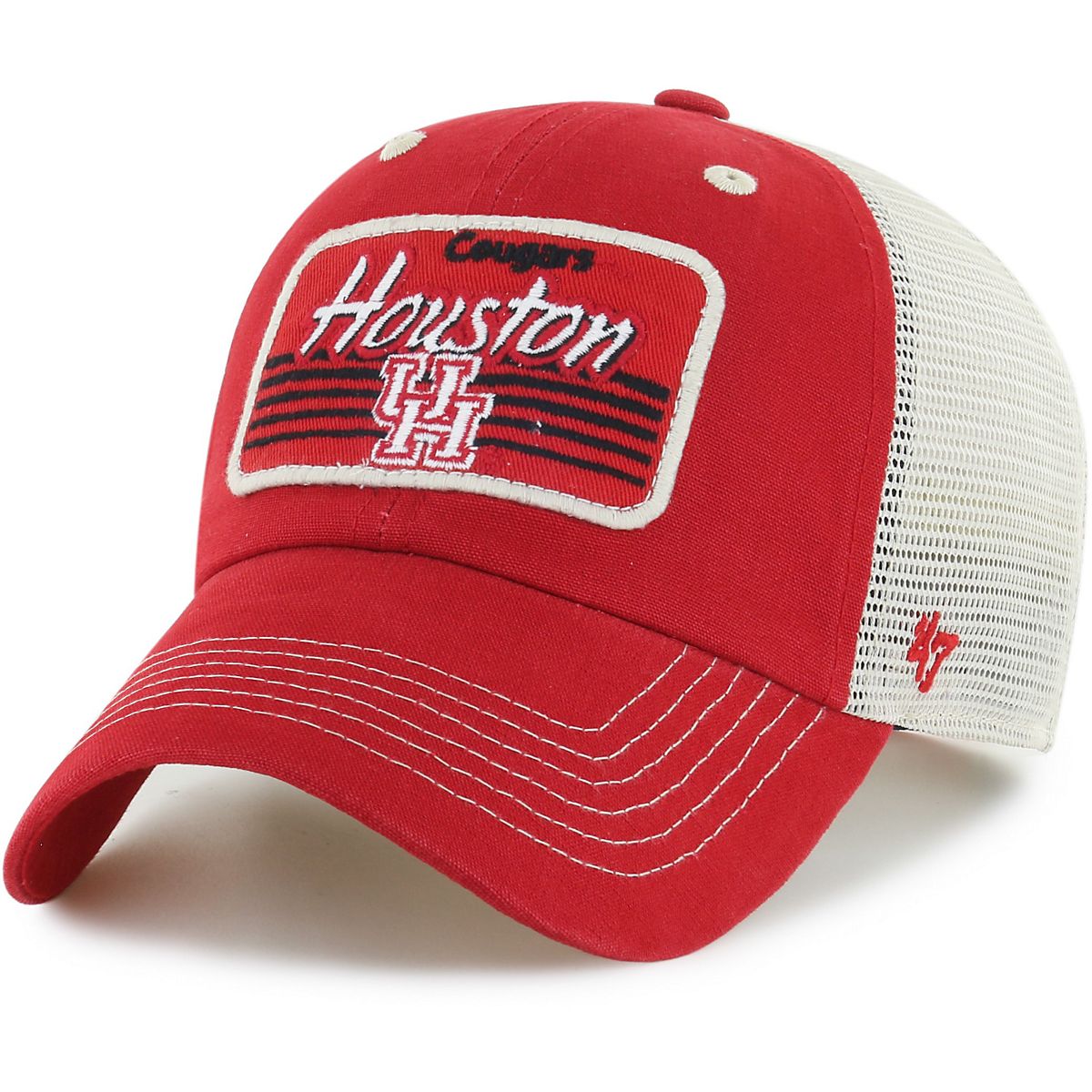 '47 Adults' University of Houston Primary Logo Five Point Clean Up Cap ...