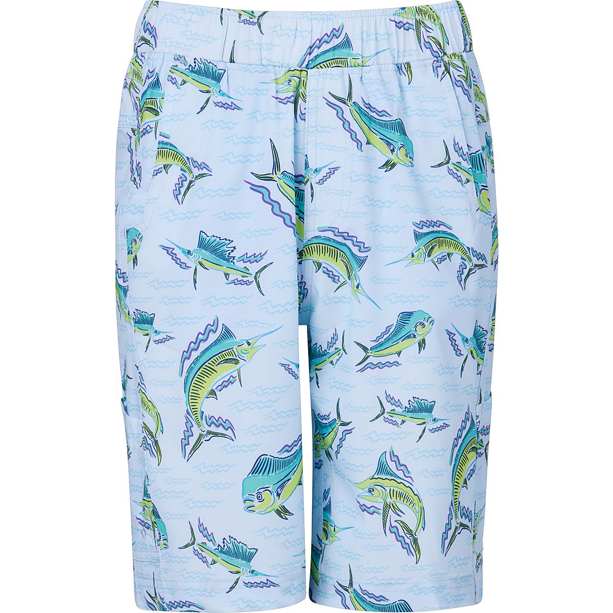 Magellan Outdoors Boys' Caddo Lake Print Fishing Shorts 8 in | Academy