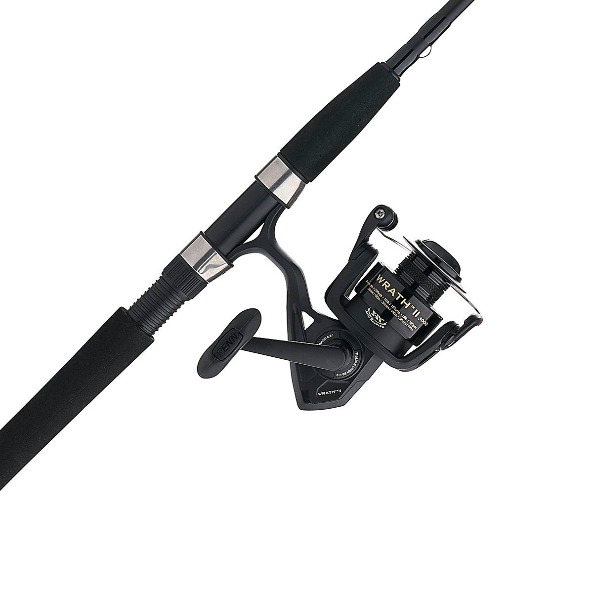Penn Wrath II Spinning Combo 3000 Fishing Rod and Reel Combo | Academy