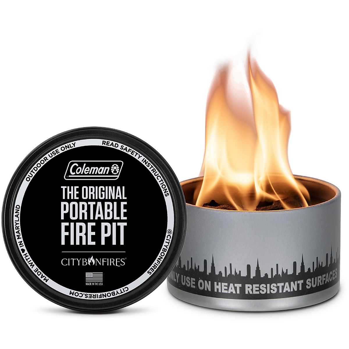 Coleman City Bonfires Mini Portable Fire Pit | Academy