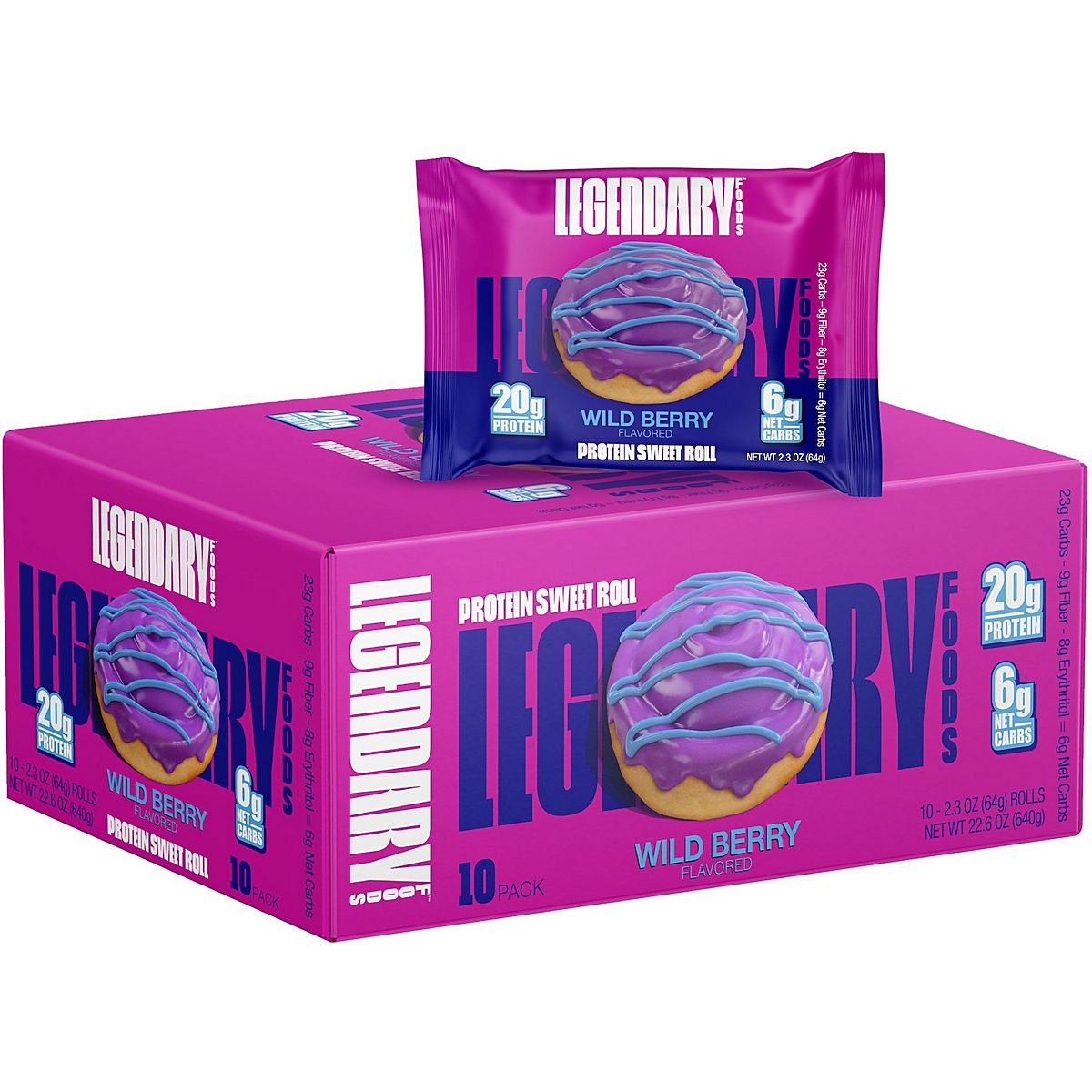 Legendary Foods Protein Sweet Roll Pastry | Academy
