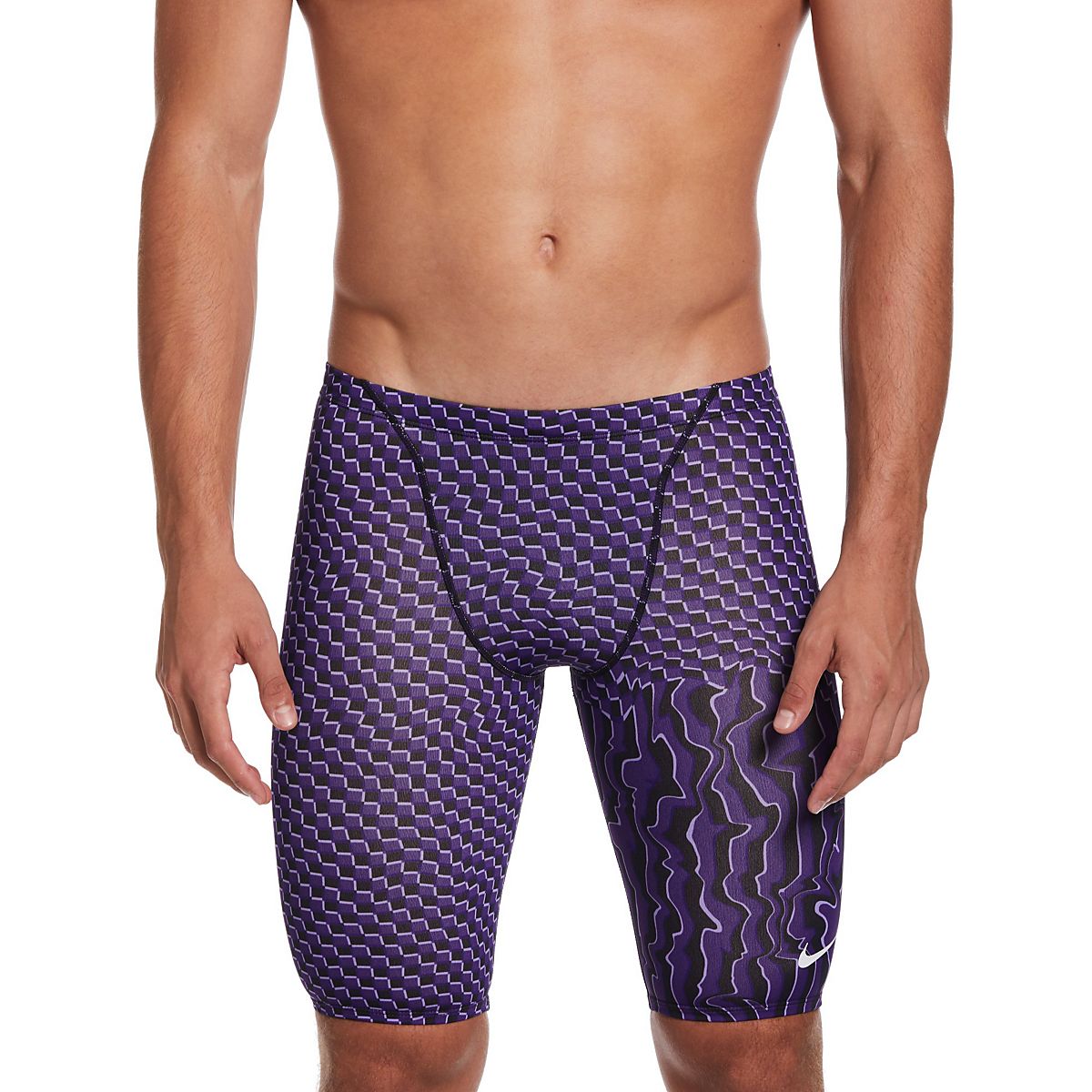 Nike Men's Drippy Check Swim Jammer | Free Shipping at Academy