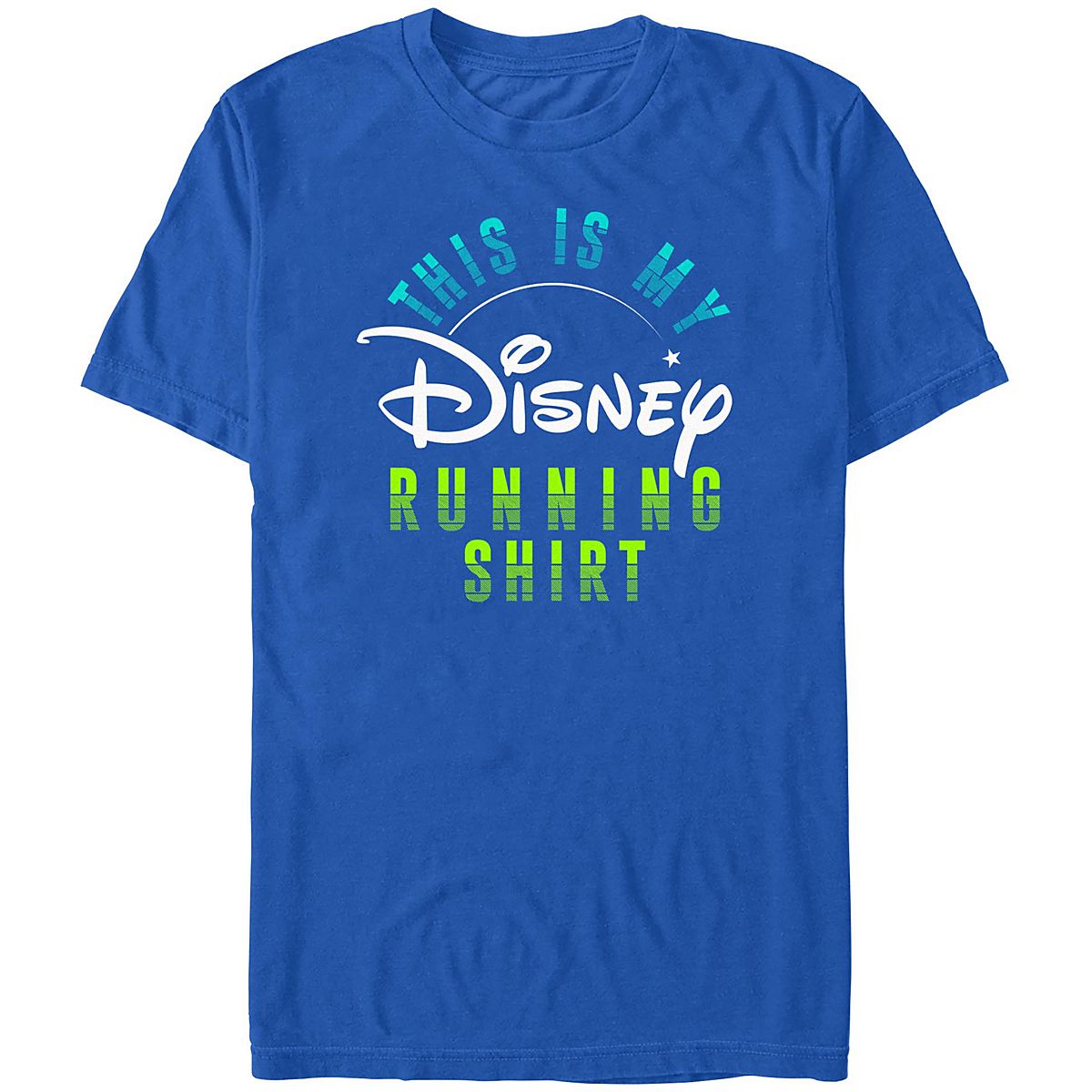 Mad Engine Disney Men's My Disney Running Shirt Short Sleeve T-shirt ...
