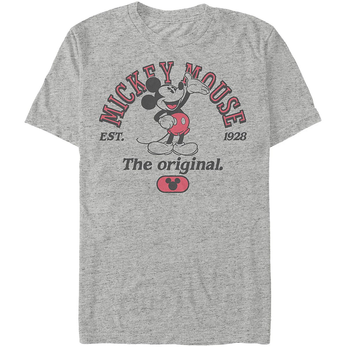 Mad Engine Disney Men's Mickey Mouse Original Athlete Short Sleeve T ...