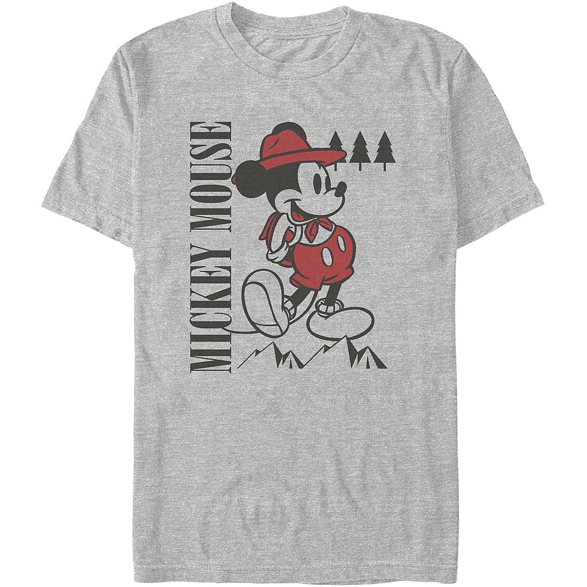 Mad Engine Disney Men's Mickey Hike Champions Short Sleeve T-shirt ...