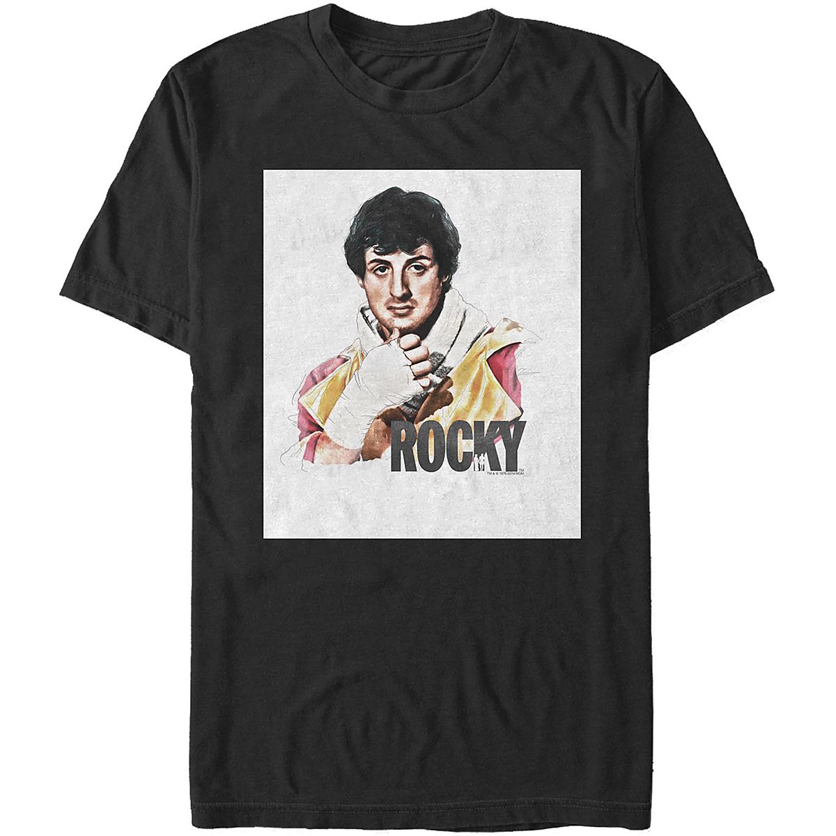 Mad Engine Rocky Men's Rocky Pose Short Sleeve T-shirt | Academy
