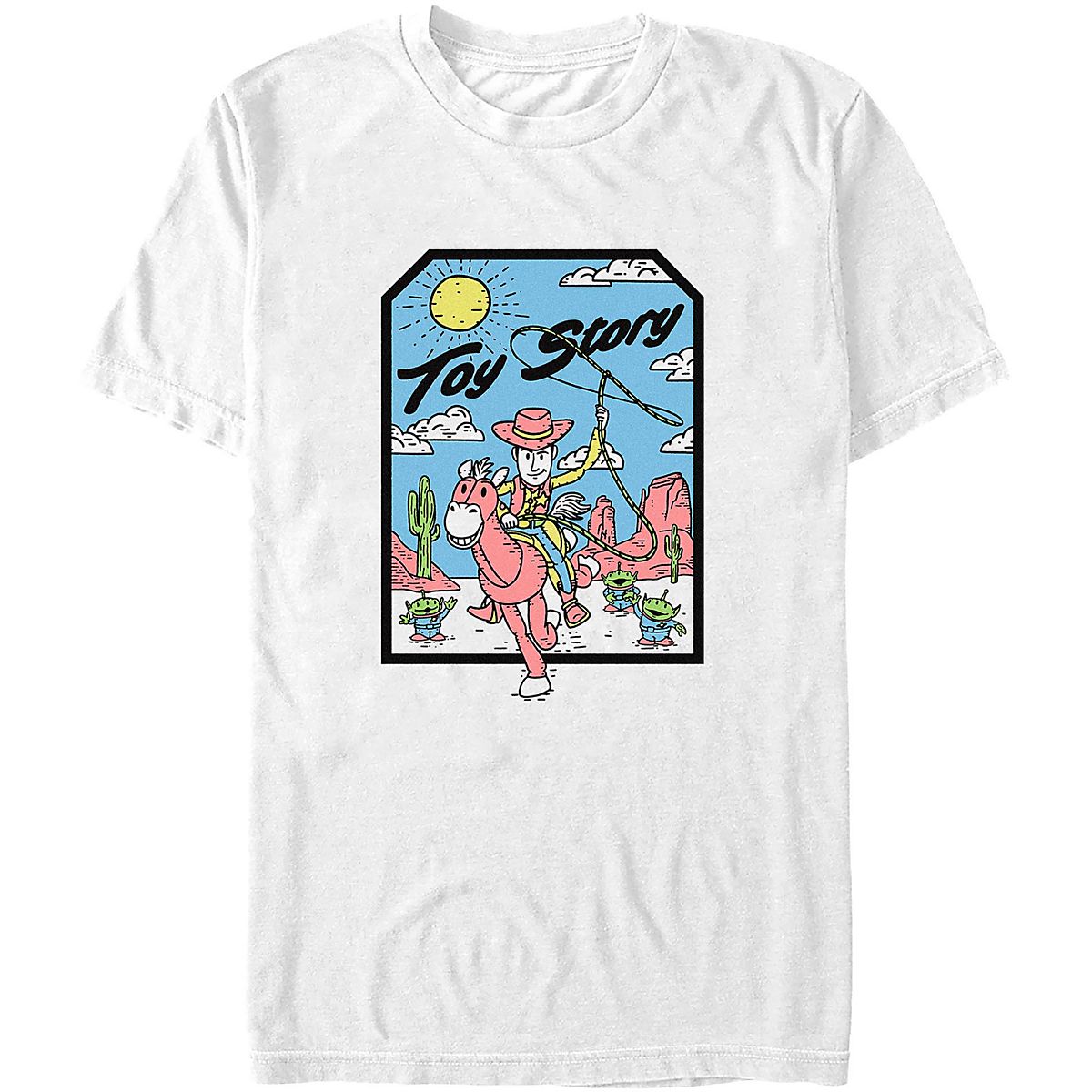 Mad Engine Disney Men's Toy Story The Yee To My Haw Short Sleeve T ...