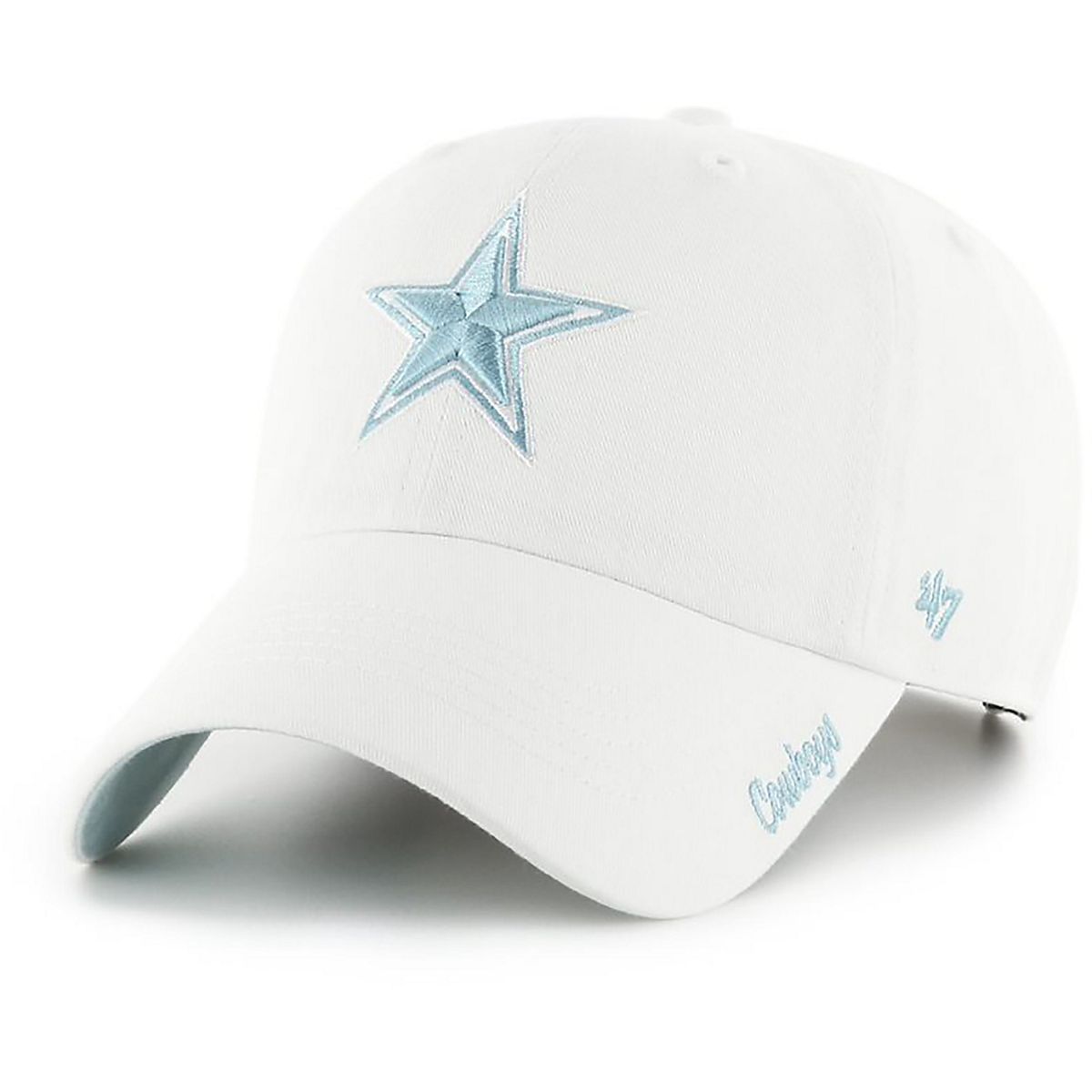 '47 Women's Dallas Cowboys Ballpark Cheer Adjustable Clean Up Cap | Academy