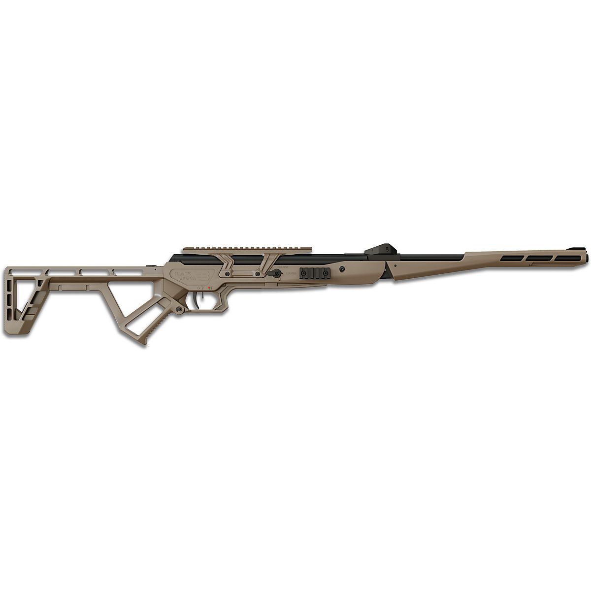 Black Bunker BM8 Threaded .177 Breakbarrel Air Rifle with Accessory ...