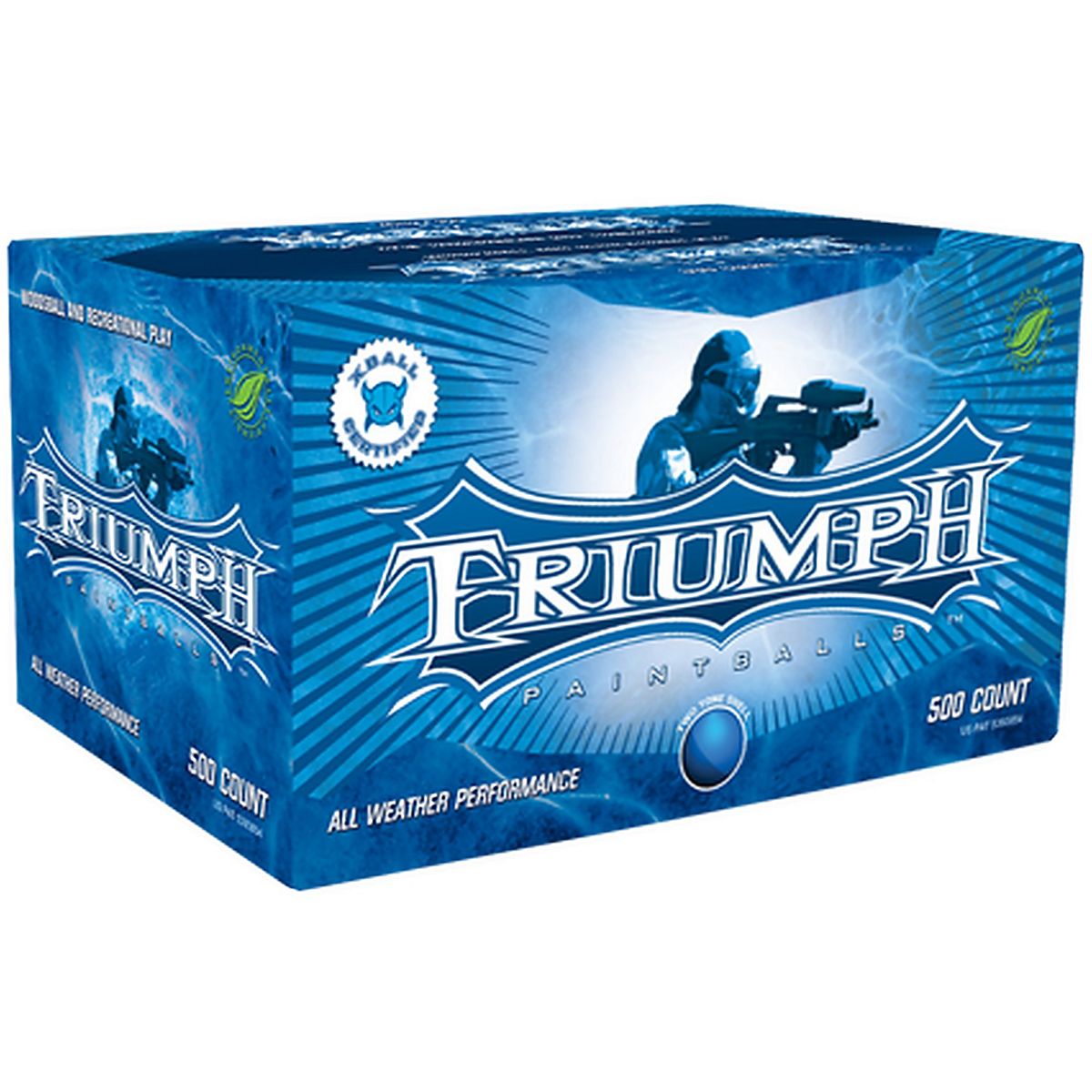XBall Triumph .68 Caliber Paintballs 500-Pack | Academy