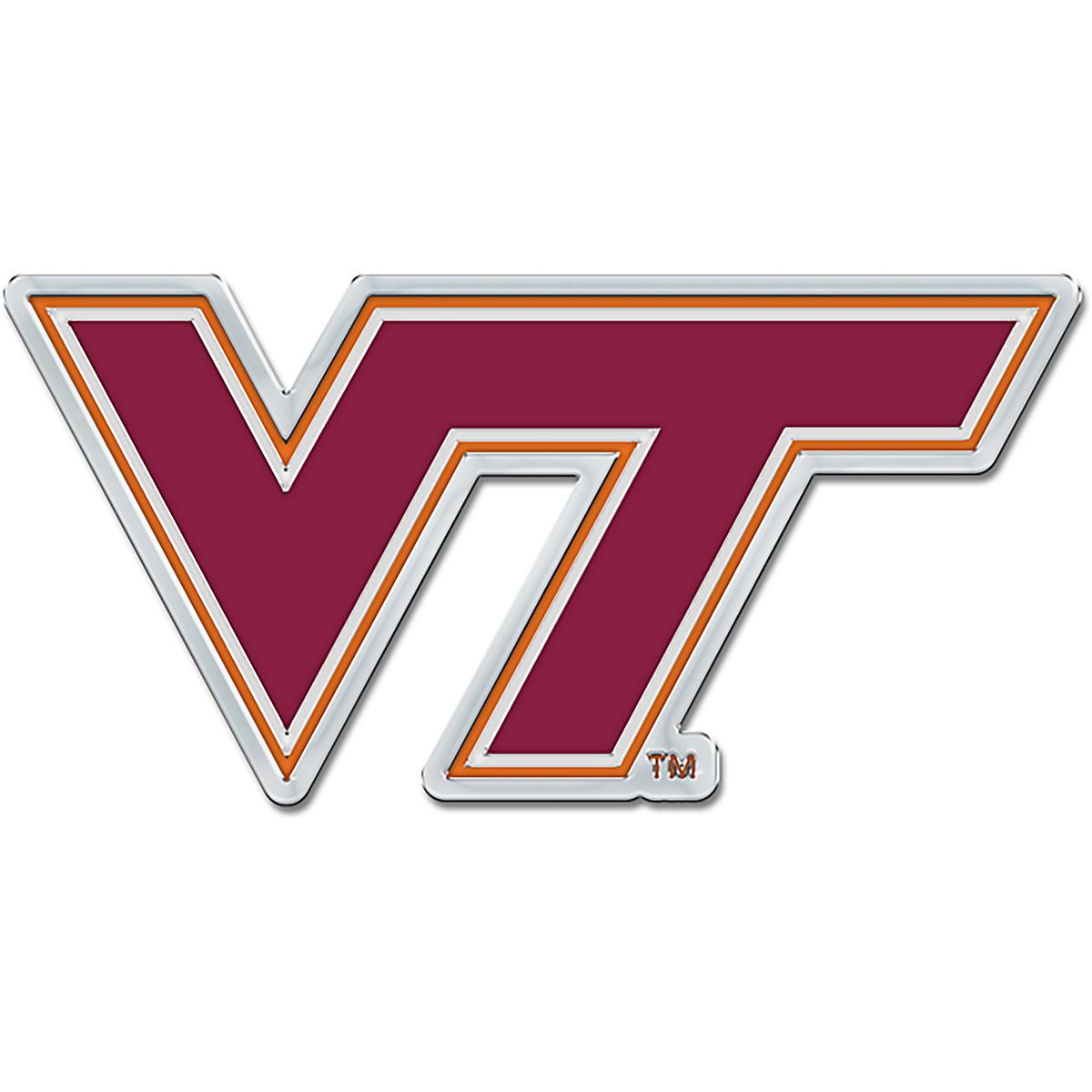 WinCraft Virginia Tech Color Chrome Freeform Auto Emblem | Academy