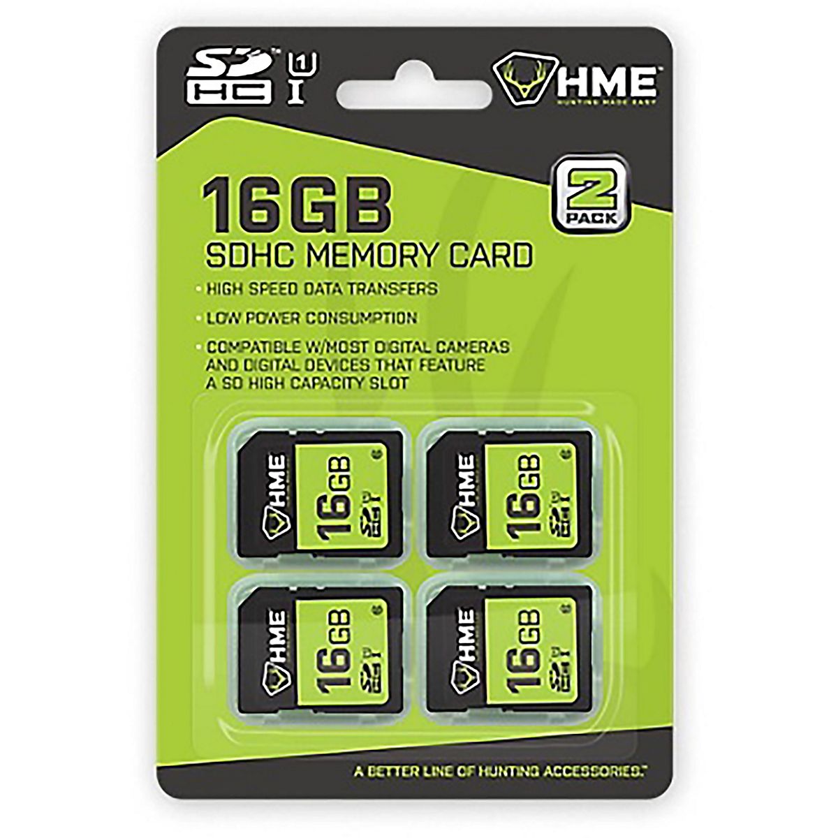 HME Products 16 GB SD Card 4-Pack | Free Shipping at Academy