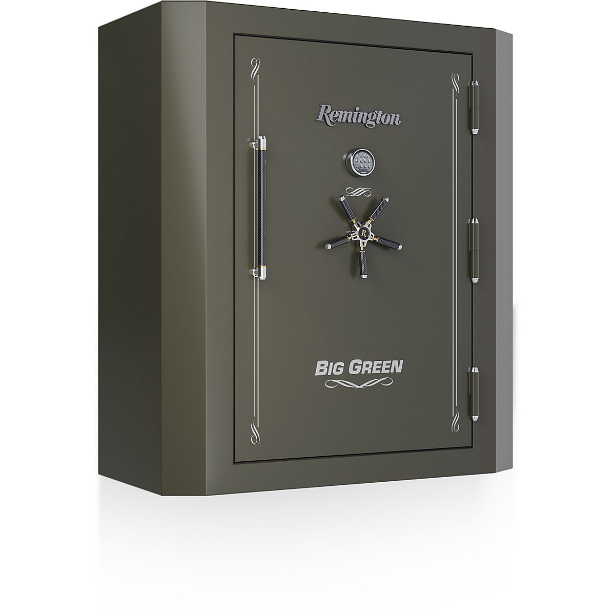 Remington Big Green 84-Gun Fireproof and Waterproof Gun Safe with ...