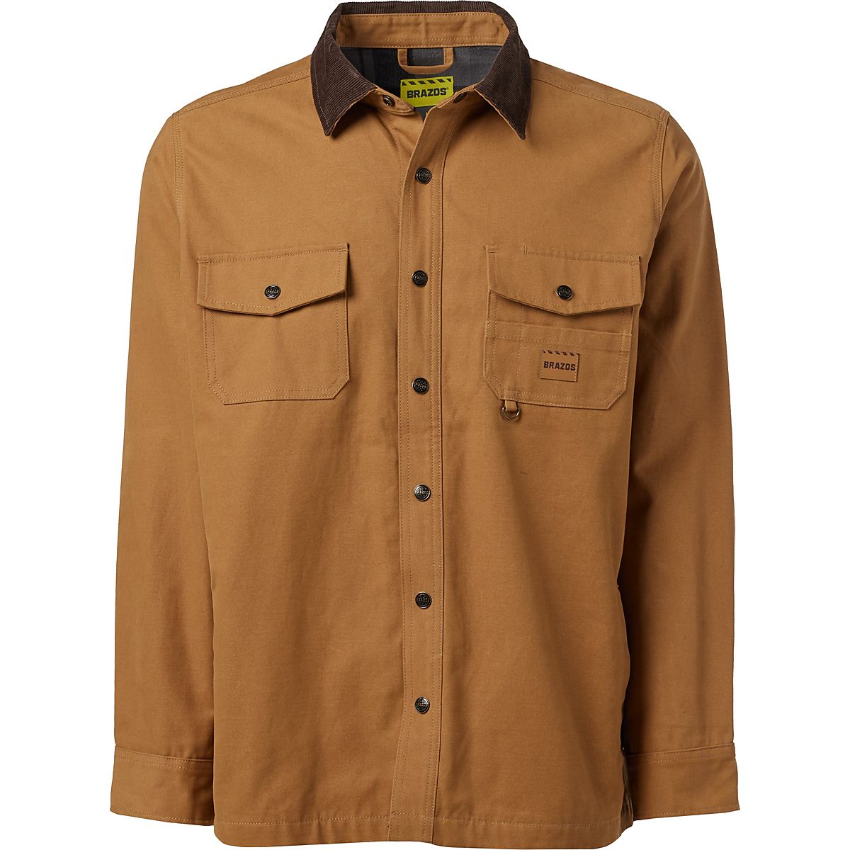 Brazos Men's Contractor Flannel Lined Shirt Jacket | Academy