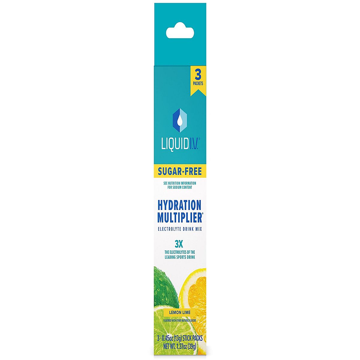 Liquid I.V. Hydration Multiplier Lemon Lime Stick - 3 Pack | Academy