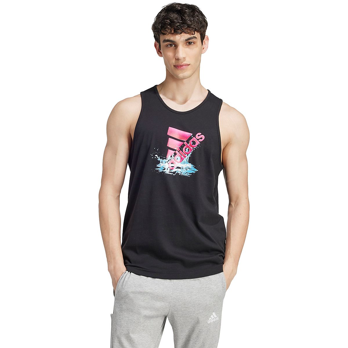 adidas Men's Summer Fun Tank Top | Free Shipping at Academy
