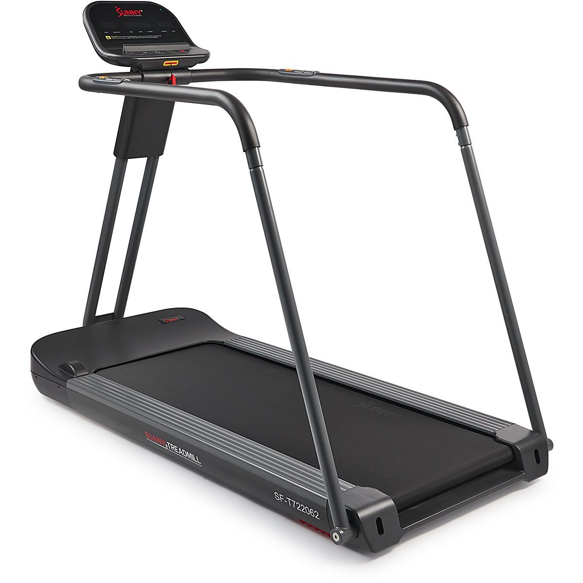 Sunny Health & Fitness Running Treadmill with Handrails | Academy