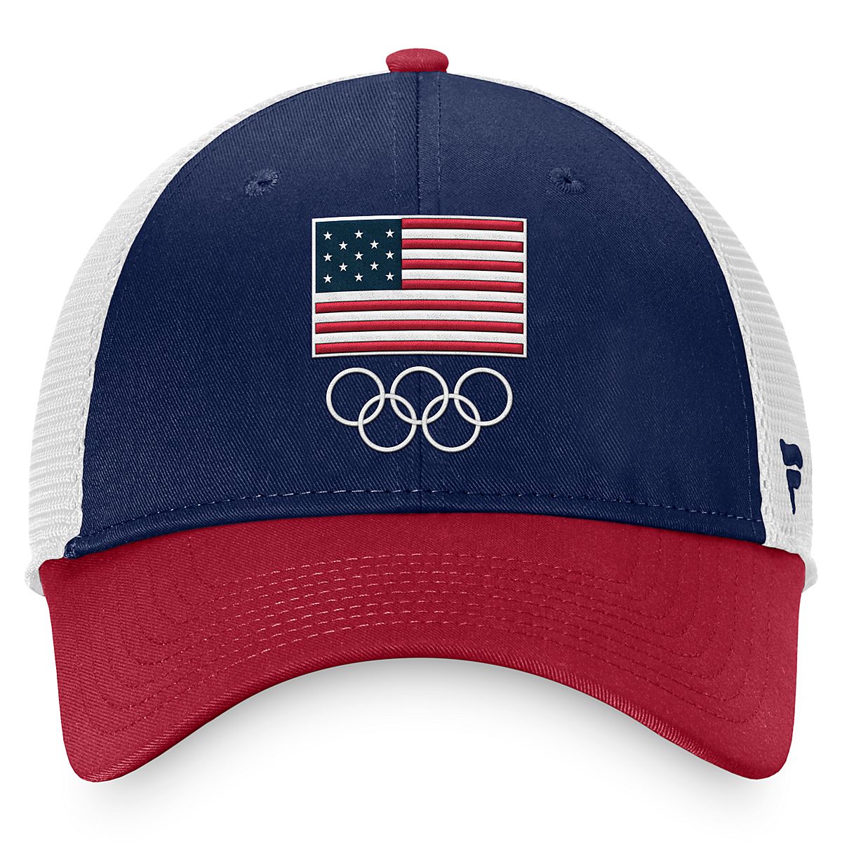 Fanatics Men's Team USA RWB Structured Adjustable Mesh Cap | Academy