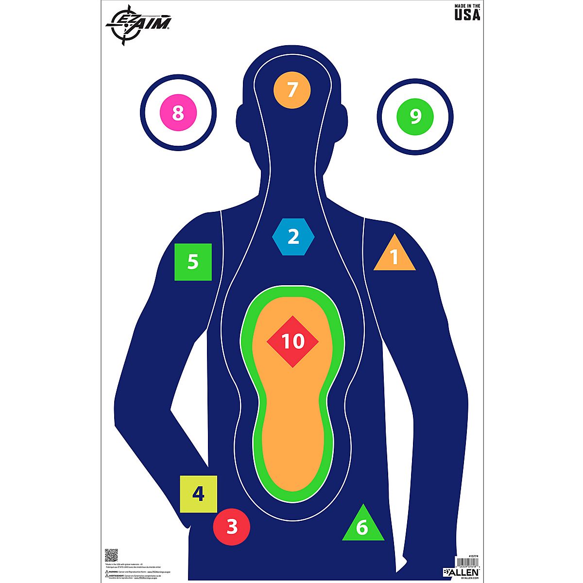 Allen Company EZ Aim Command Silhouette Targets 50-Pack | Academy