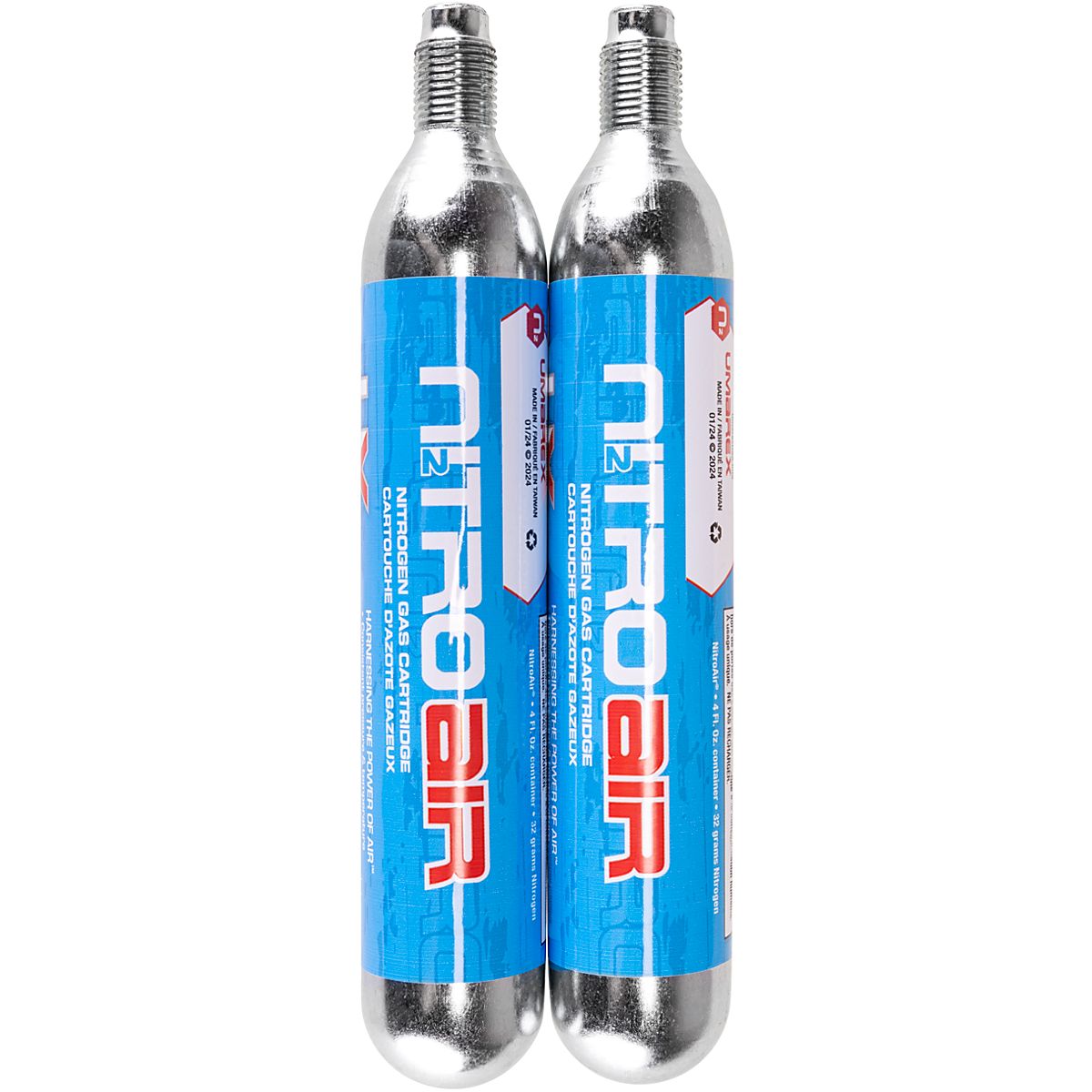 Umarex USA NitroAir Prefilled Nitrogen Cartridges 2-Pack | Academy