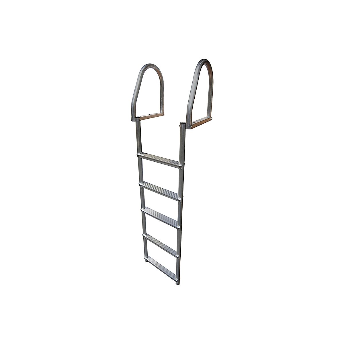 Dock Edge Flip-up Eco Weld Free Aluminum 5-Step Ladder | Academy