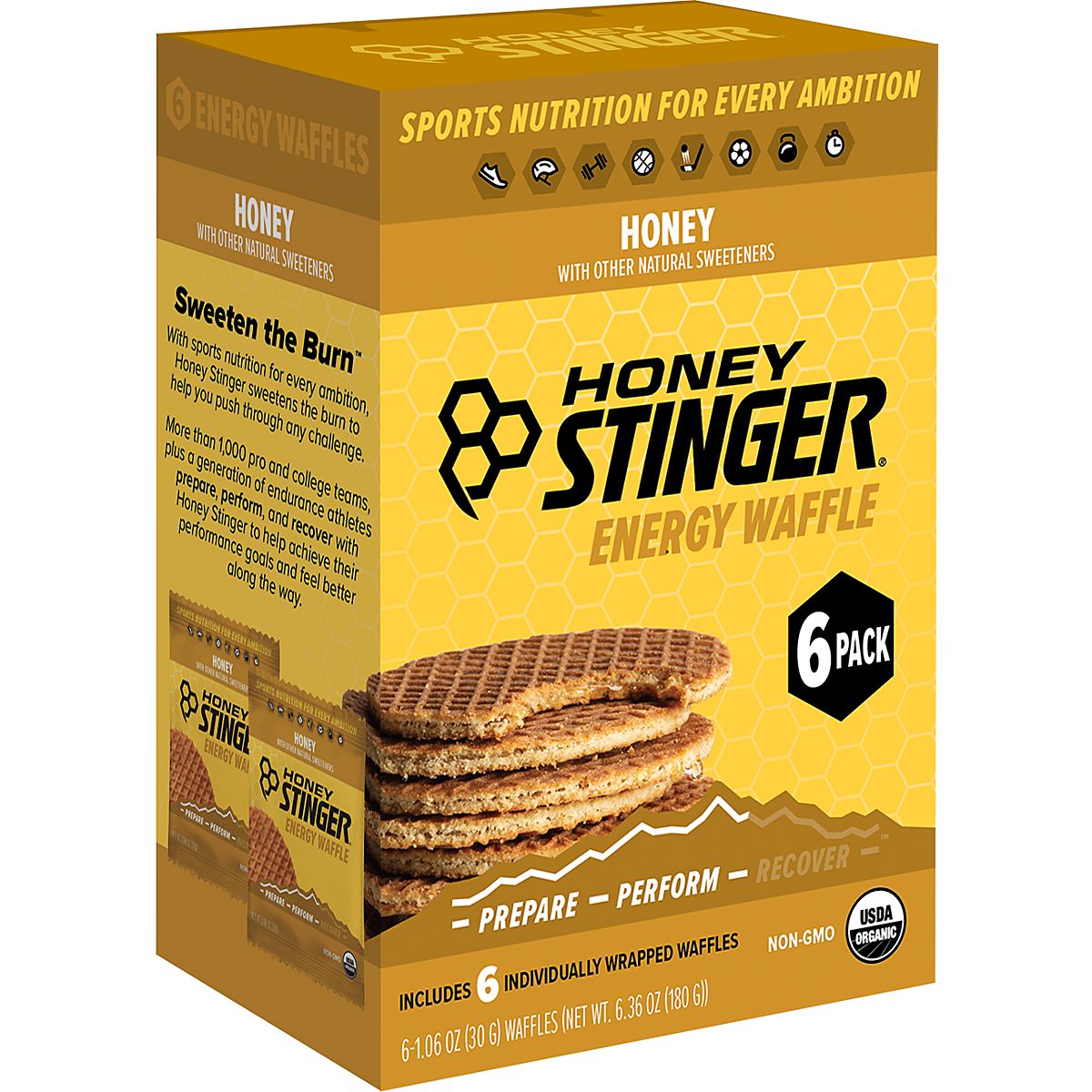 Honey Stinger Waffles 6-Pack | Academy