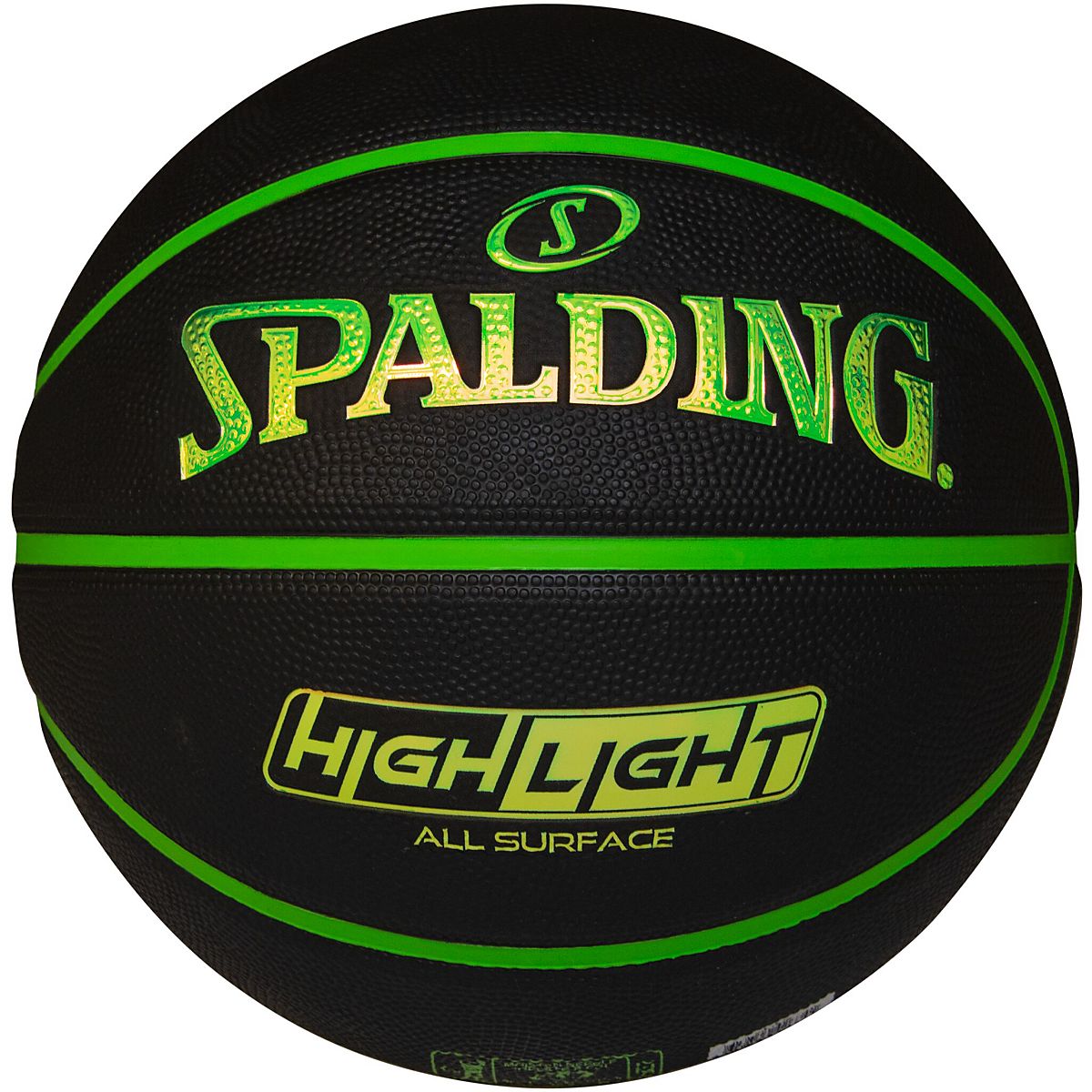 Spalding Highlight Rubber Basketball | Academy