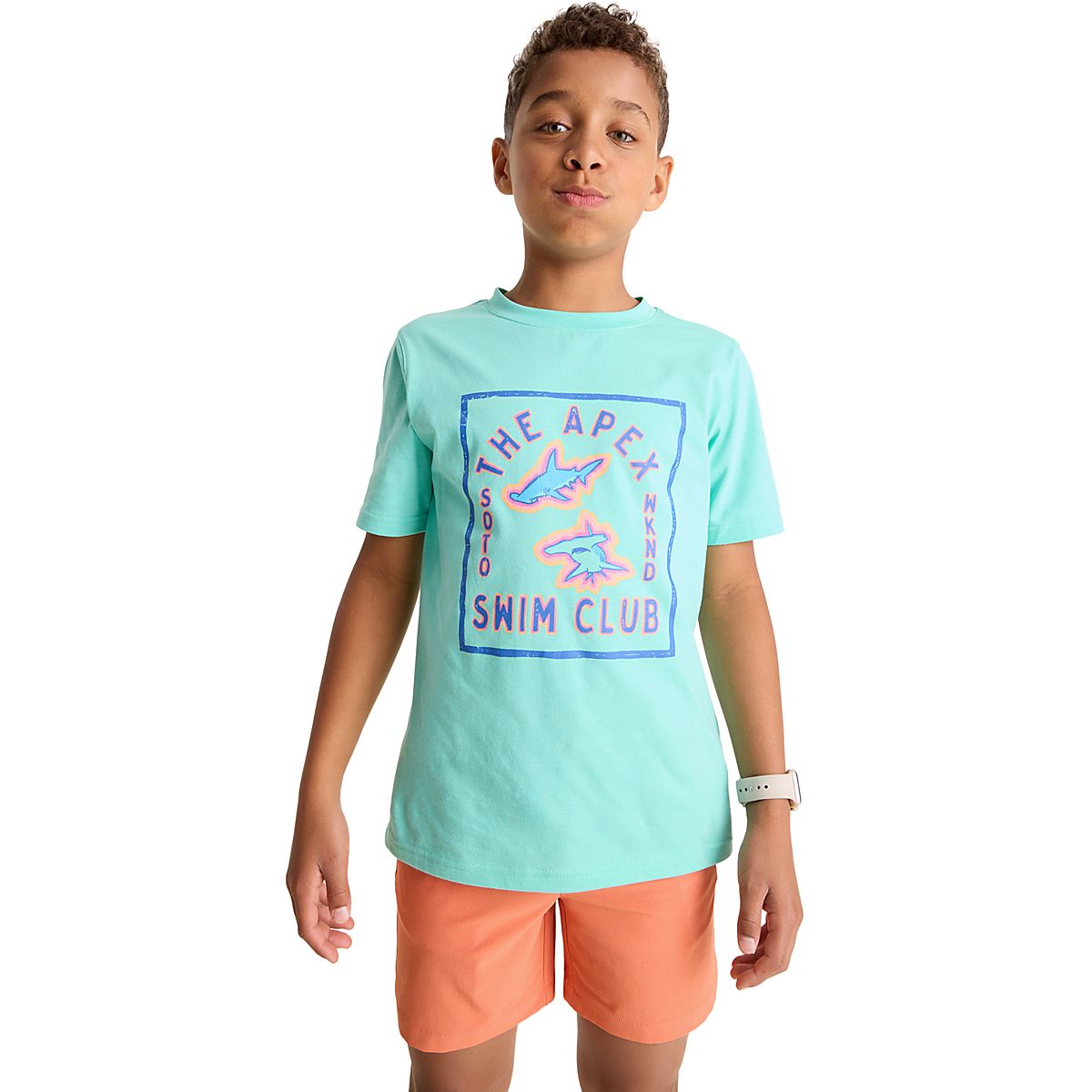 Chubbies Boys' Apex Swim Club Short-Sleeve T-shirt | Academy